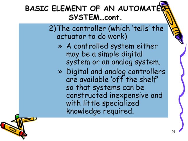 Chapter 1 Introduction To Automation Ppt