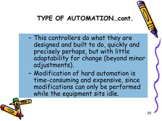 Chapter 1 introduction to automation | PPT