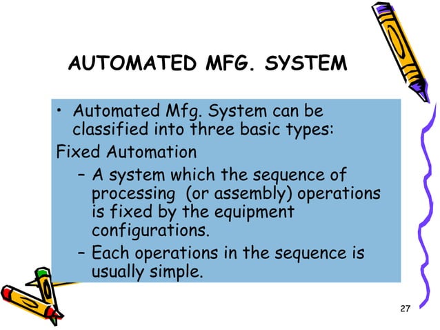 Chapter 1 Introduction To Automation Ppt