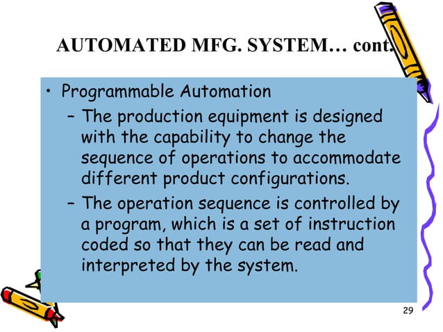 Chapter 1 introduction to automation | PPT