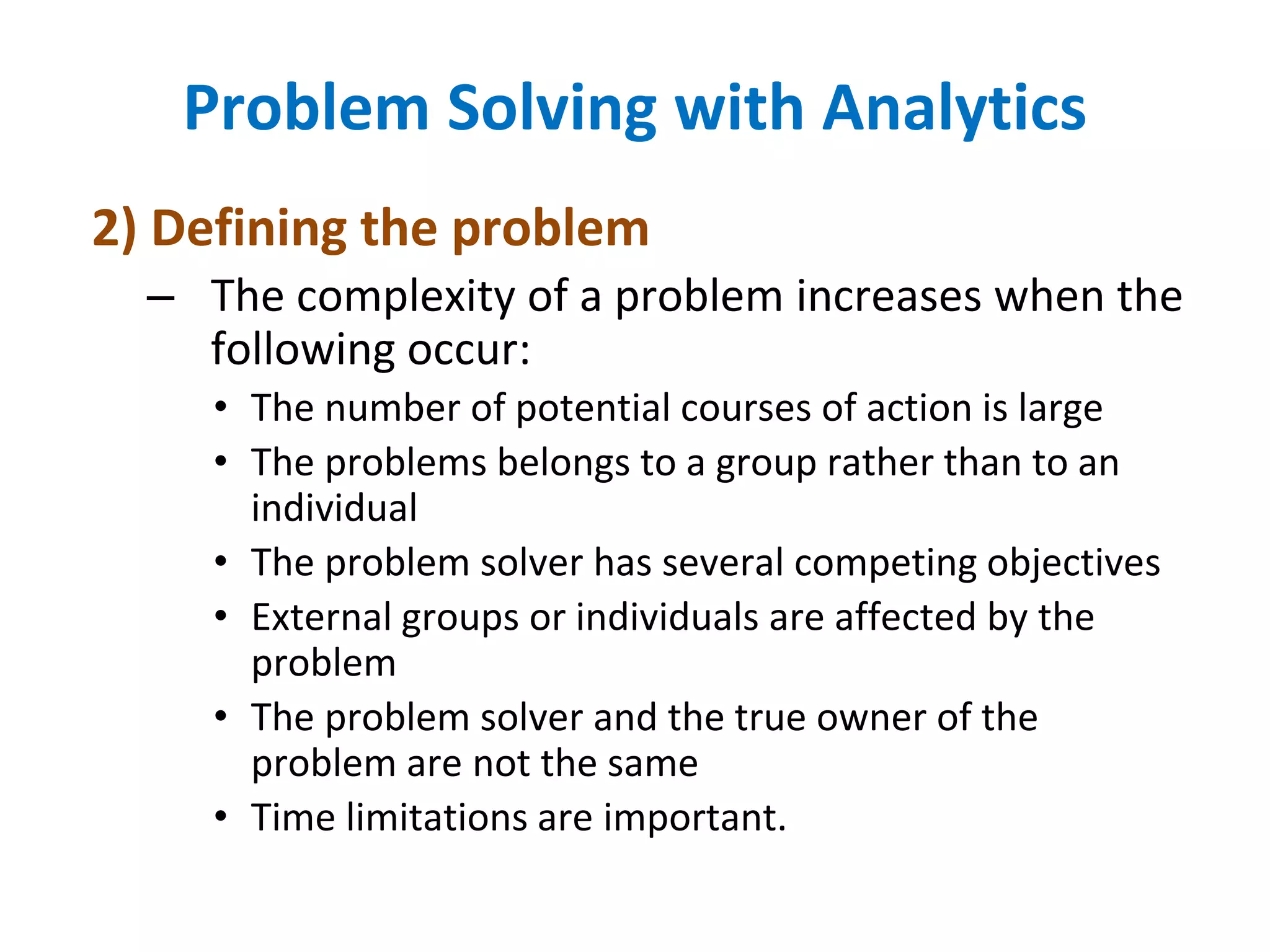 Chapter 1 Introduction To Business Analytics Pptx