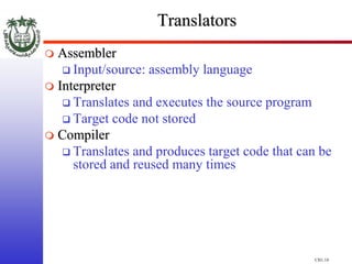 Chapter1 Introduction of compiler | PPT