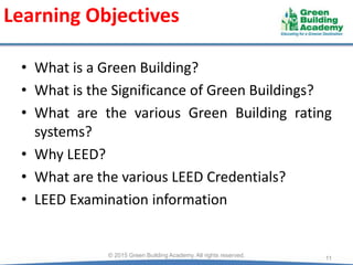 Chapter 1 introduction-to_green_buildings_06082015 | PPTX