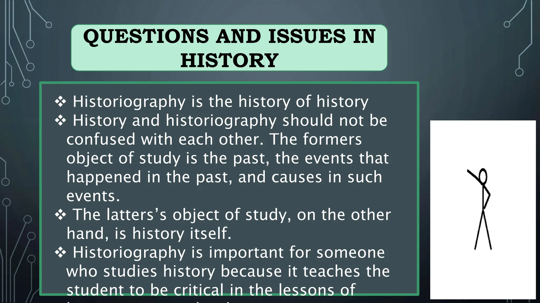chapter 1 - Introduction to history Definition ISSUES SOURCES And ...
