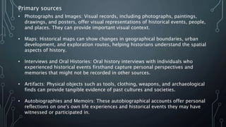 chapter 1 - Introduction to history Definition ISSUES SOURCES And ...