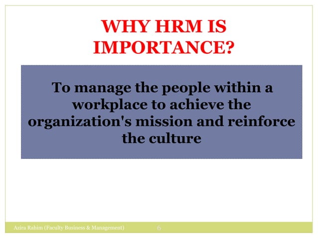 Chapter 1-Introduction to Human Resource Management | PPT