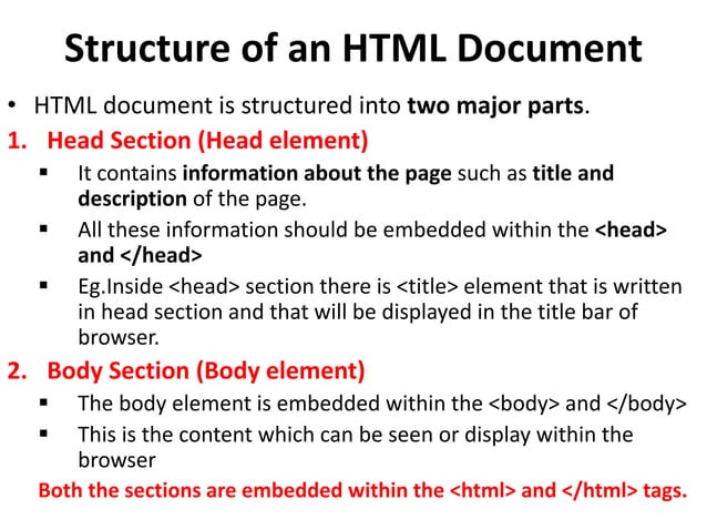 Std 10 Computer Chapter 1 Introduction To Html Part 1 Ppt 9158