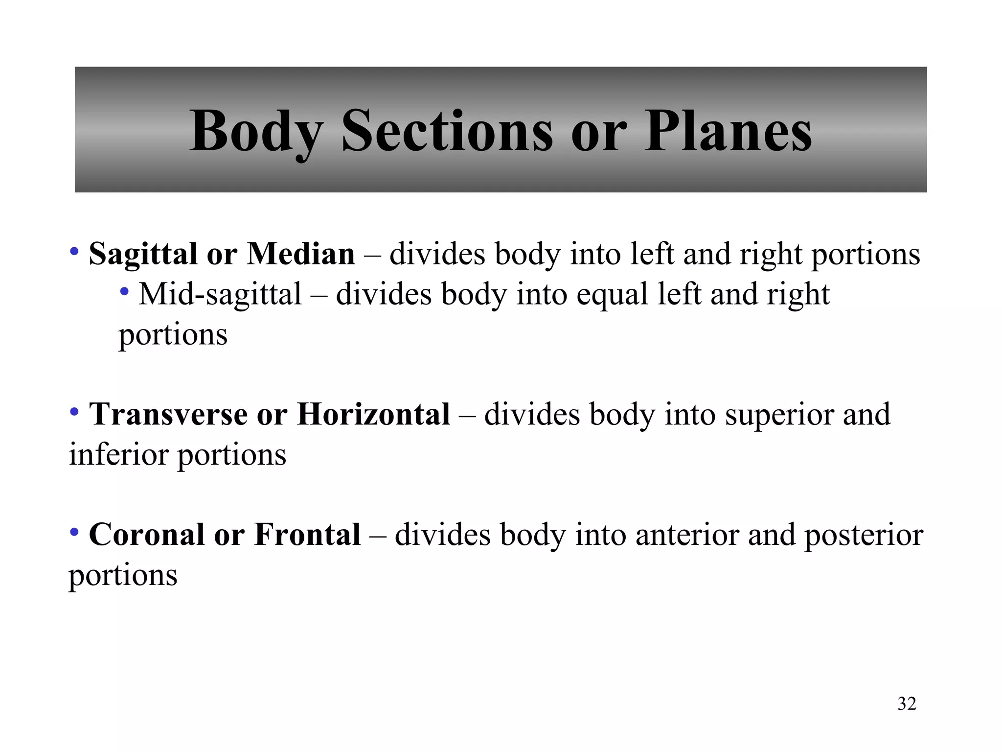 Chapter 1 Introduction to Human Anatomy and physiology | PPT