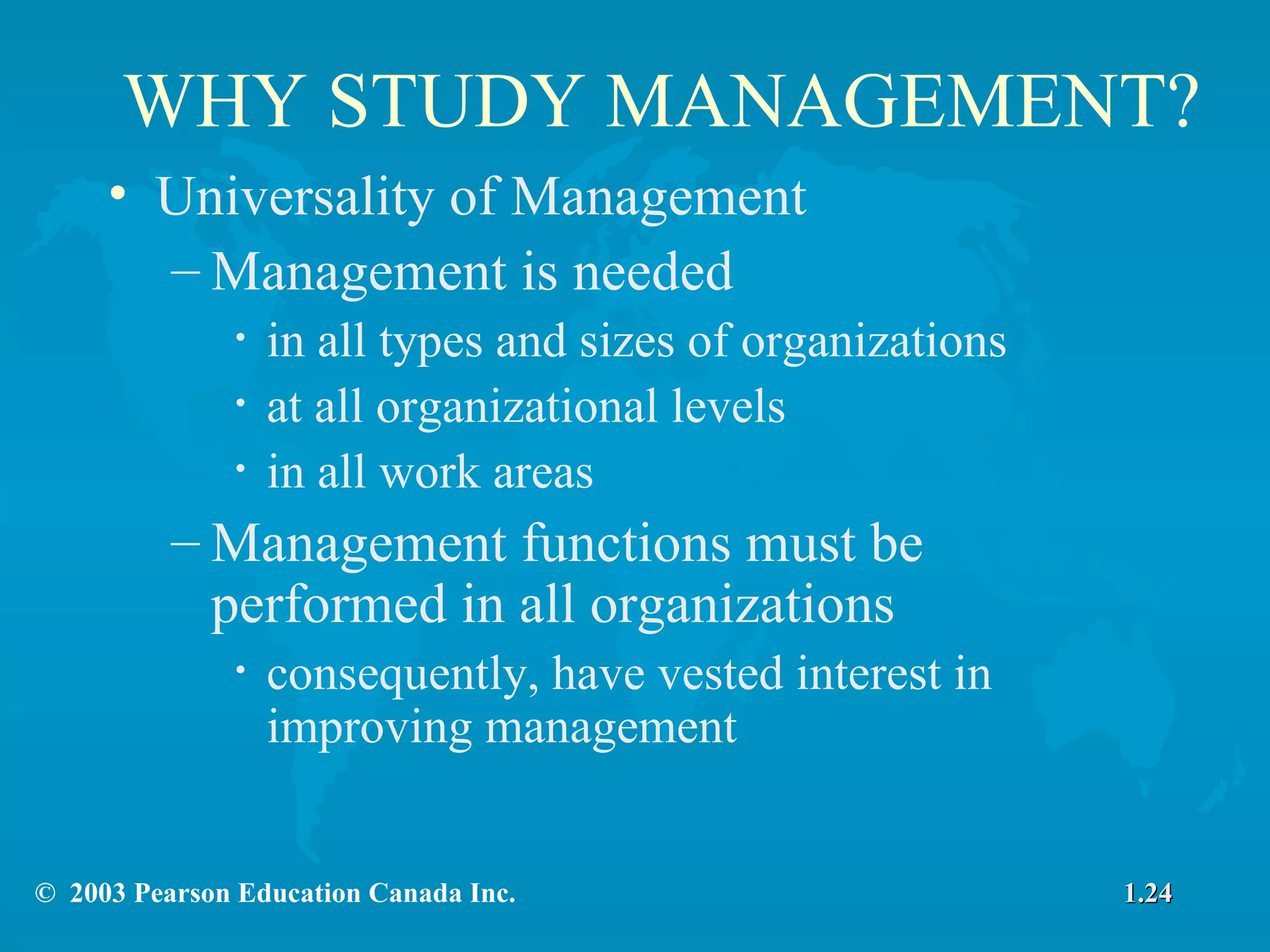 Chapter 1 Introduction To Management And Organizations | PPT