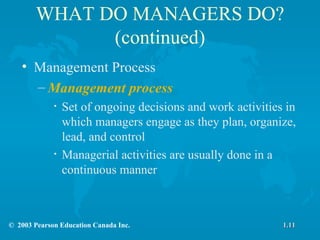 Chapter 1 Introduction To Management And Organizations | PPT