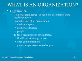Chapter 1 Introduction To Management And Organizations | PPT