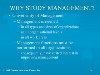 Chapter 1 Introduction To Management And Organizations | PPT
