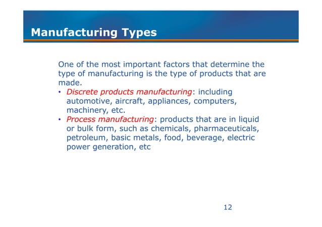 Chapter 1 introduction to manufacturing system | PDF
