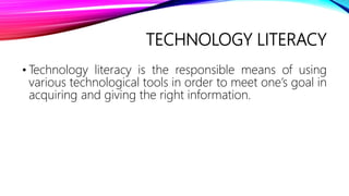 Chapter 1 Introduction to Media and Information Literacy | PPTX