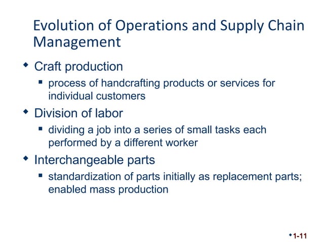 Chapter 1 introduction to production management | PPT