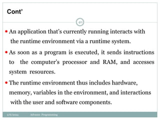 Comprehensive Overview of Programming Languages and Paradigms | PPTX