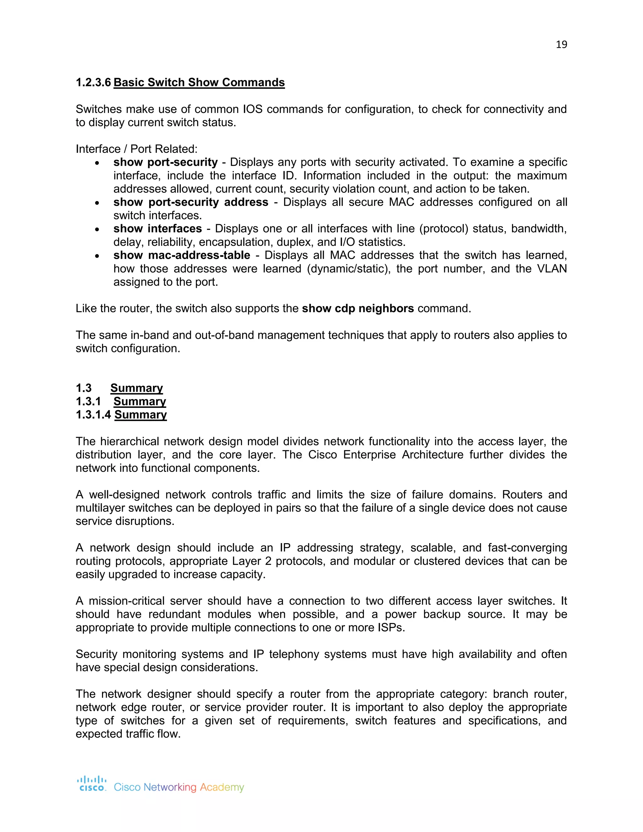 Chapter 1 introduction to scaling networks | PDF