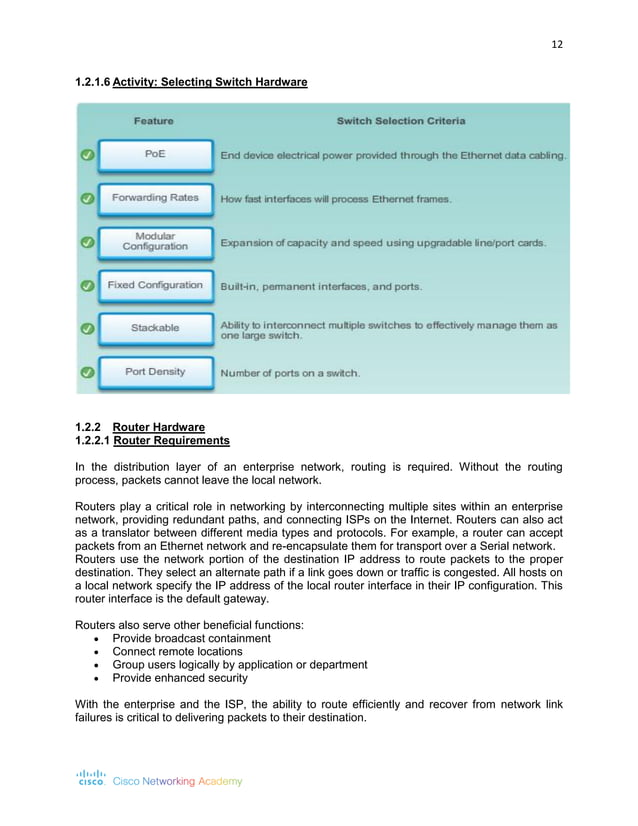 Chapter 1 introduction to scaling networks | PDF