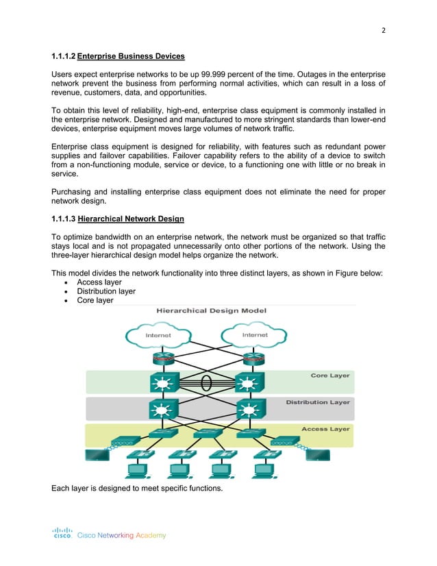 Chapter 1 introduction to scaling networks | PDF
