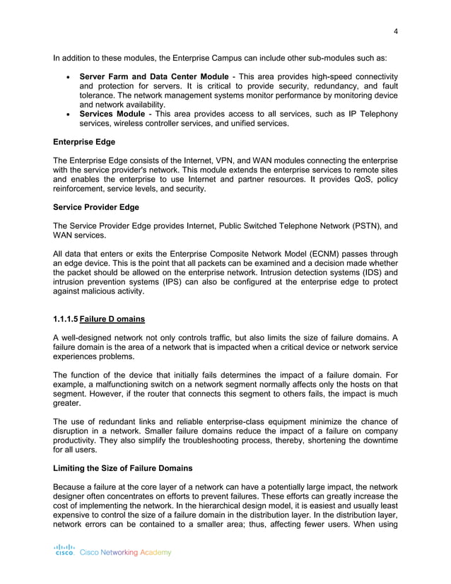 Chapter 1 introduction to scaling networks | PDF
