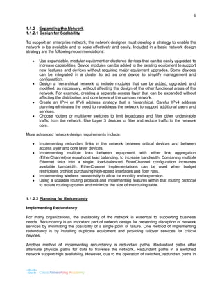 Chapter 1 introduction to scaling networks | PDF