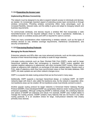 Chapter 1 introduction to scaling networks | PDF