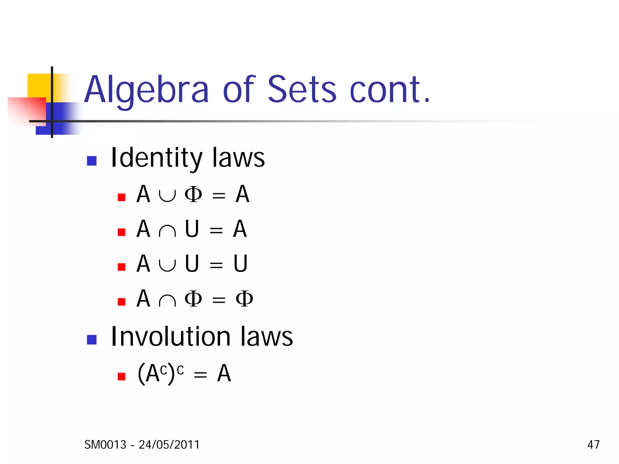 Mathematics Sets and Logic Week 1 | PDF | Physics | Science