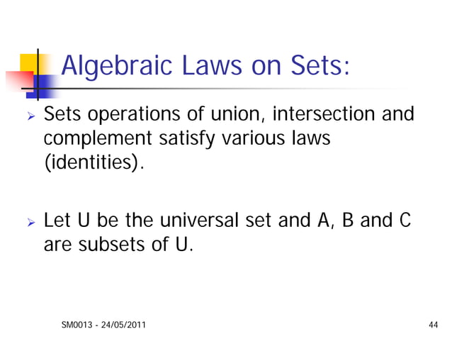 Mathematics Sets and Logic Week 1 | PDF | Physics | Science