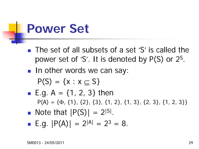 Mathematics Sets and Logic Week 1