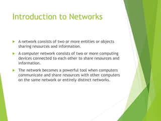 Chapter 1 - Introduction to the basic concepts of networks.ppt