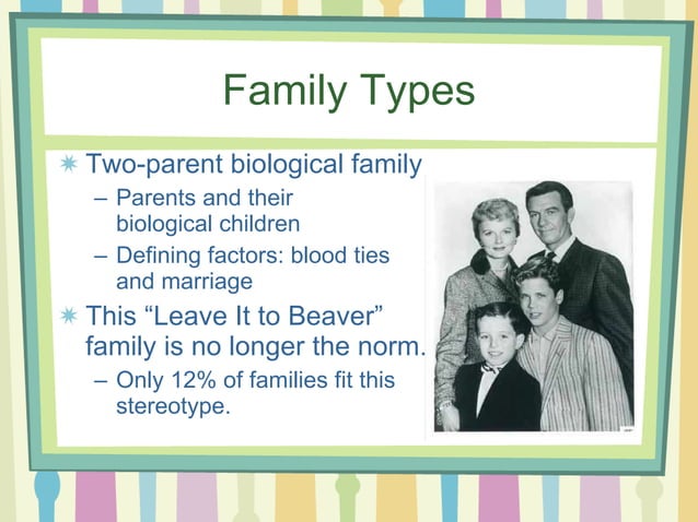 Chapter 1 introduction to the family | PPT