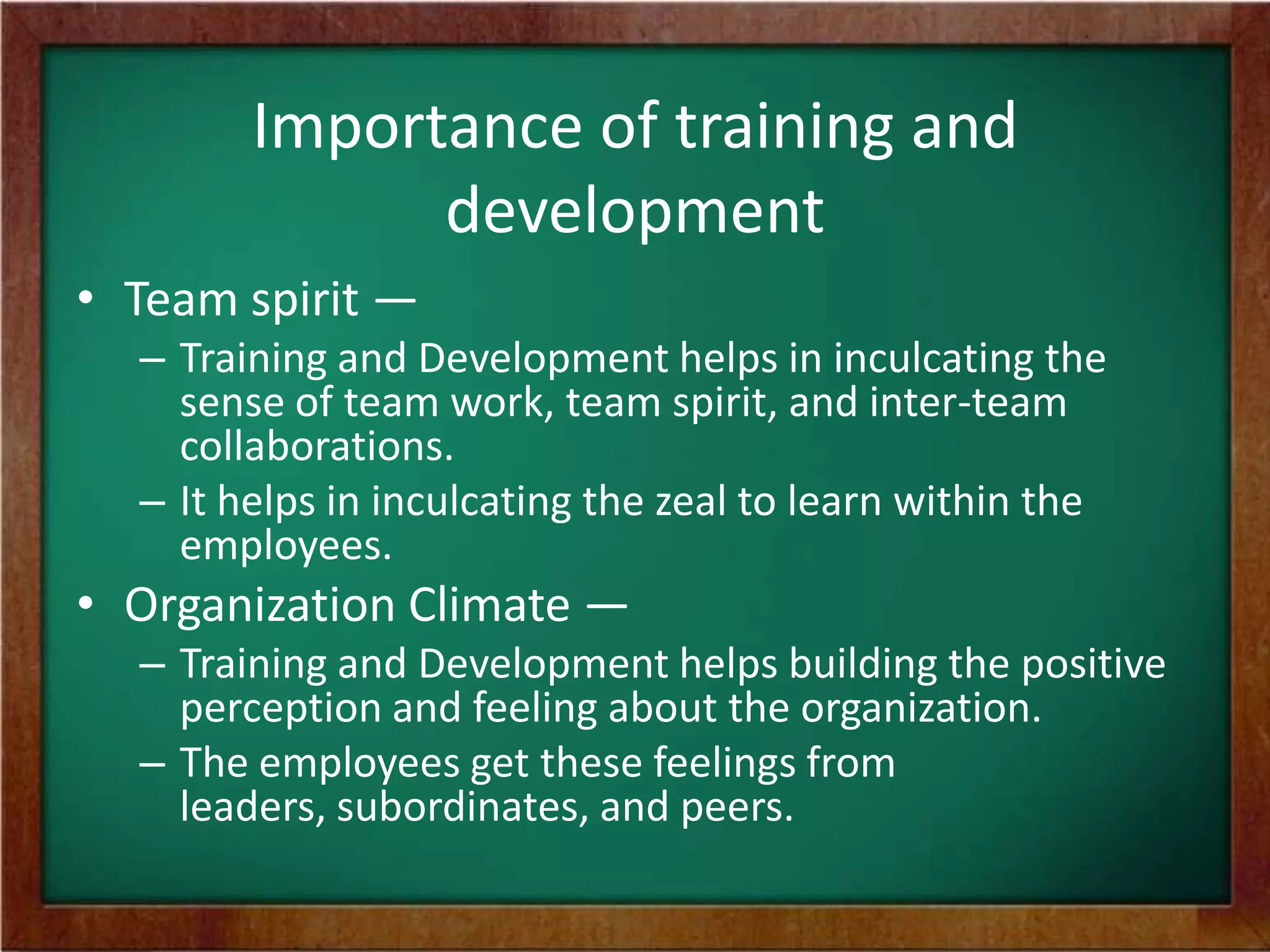Introduction to Training & Development | PPTX
