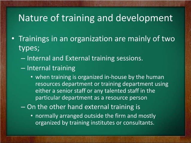 Introduction to Training & Development | PPTX