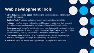 Chapter 1 - Introduction to Web Development.pptx