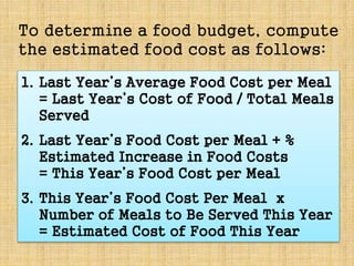 INTRODUCTION TO COST CONTROL | PPTX