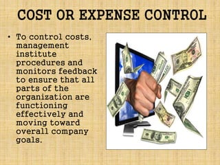 INTRODUCTION TO COST CONTROL | PPTX