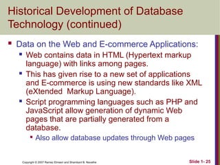 Introduction to Database management system and characteristics | PPT