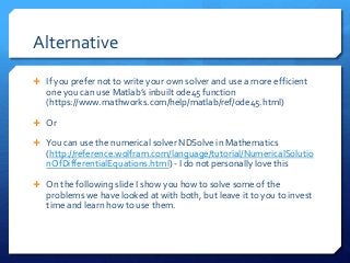 Chapter 1 - Intro to Differential Equations and Solutions.pptx