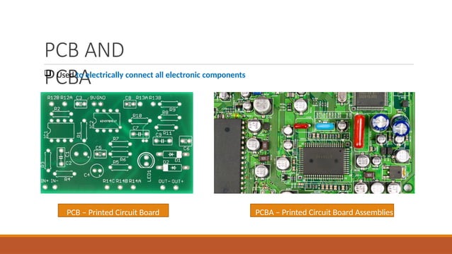 Chapter 1 - Intro to Electronic Component and PCBA.pptx