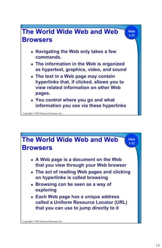 Chapter 1 intro to internet and web based programming | PDF