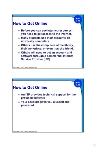 Chapter 1 intro to internet and web based programming | PDF