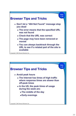 Chapter 1 intro to internet and web based programming | PDF