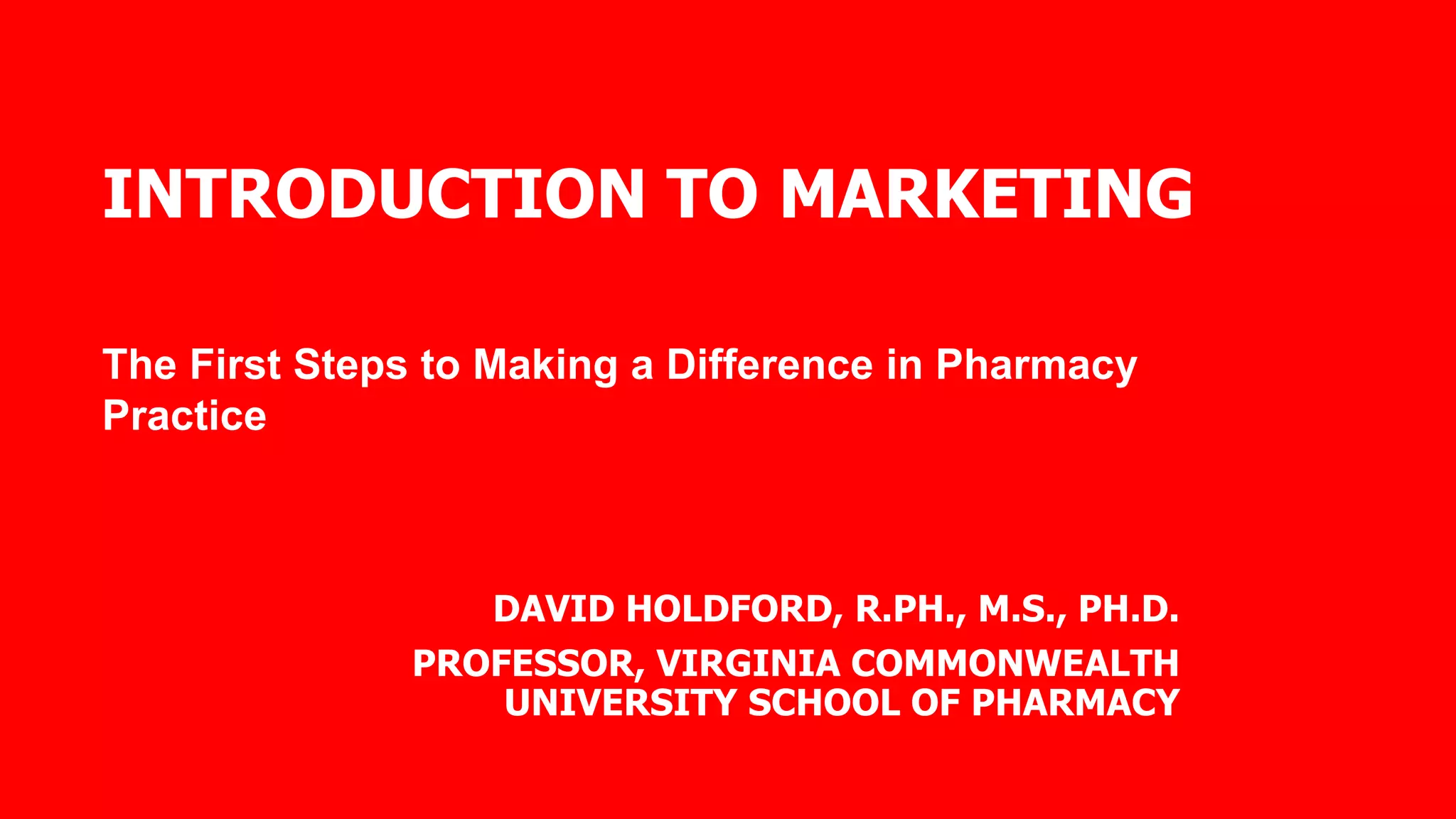 Chapter 1 intro to marketing | PPT