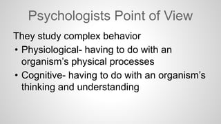 Chapter 1 Introduction to Psychology basics | PDF