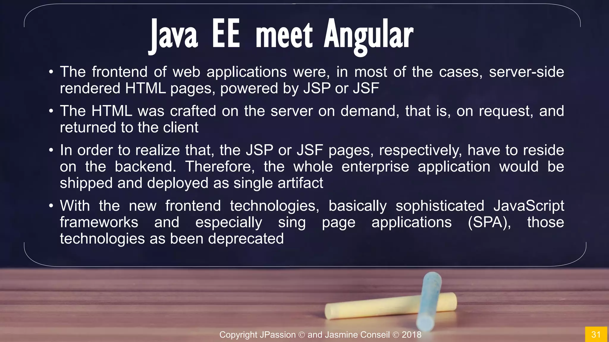 JEE 8, A Big Overview | PPT