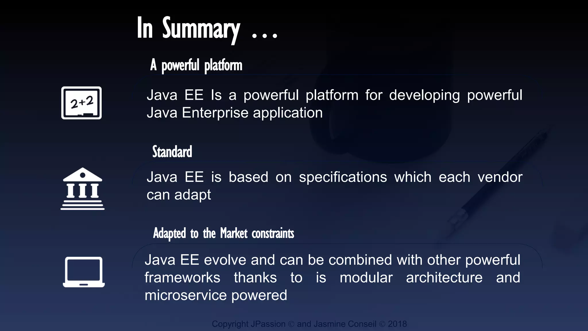 JEE 8, A Big Overview | PPT