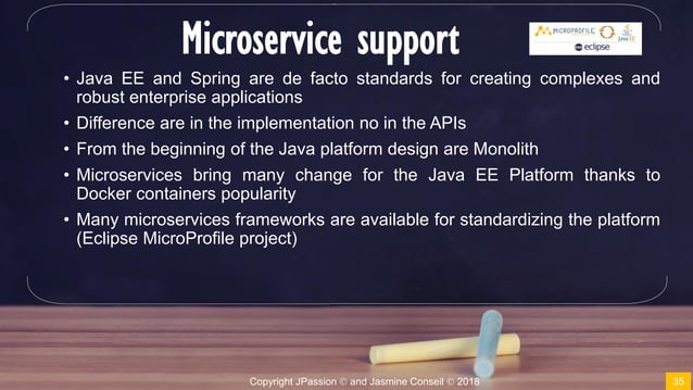 JEE 8, A Big Overview | PPT
