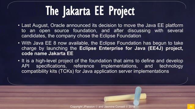 JEE 8, A Big Overview | PPT