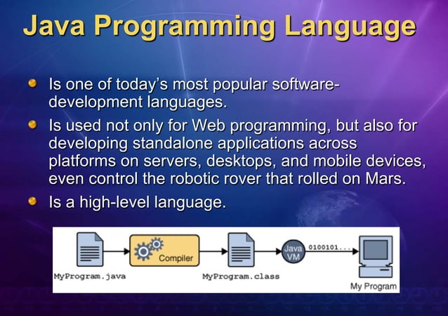 Chapter 1. java programming language overview | PPT