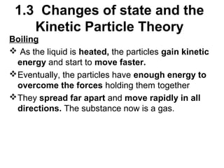 Chapter 1 kinetic particle theory (1) | PPT